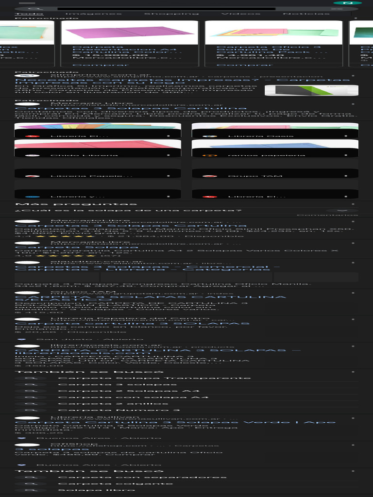 Carpeta Solapa Cartulina - Buscar Con Google | PDF