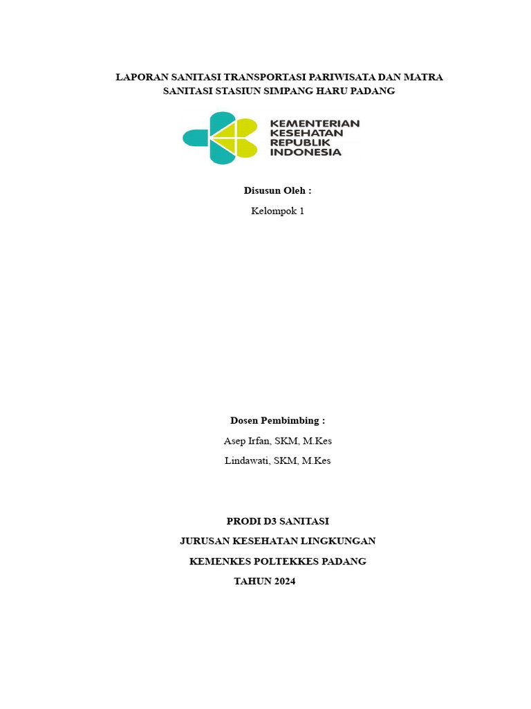 LAPORAN STPM KERETA API KEL 1 REVISI | PDF