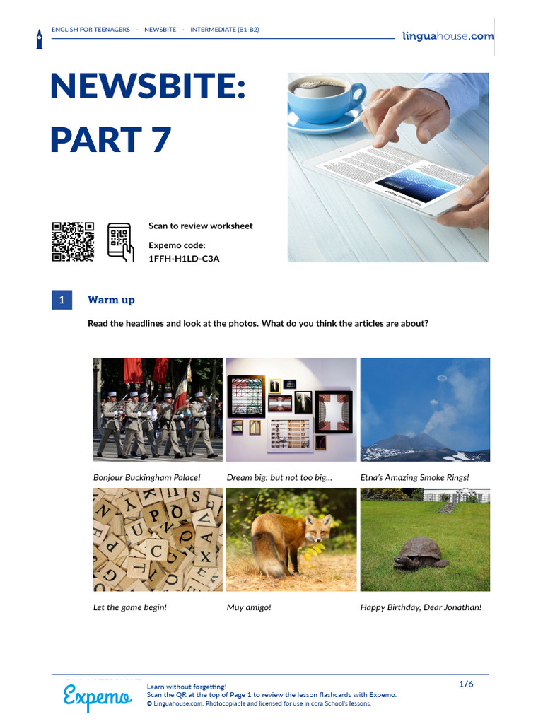 newsbite-part-7-british-english-student-B1-B2 | PDF