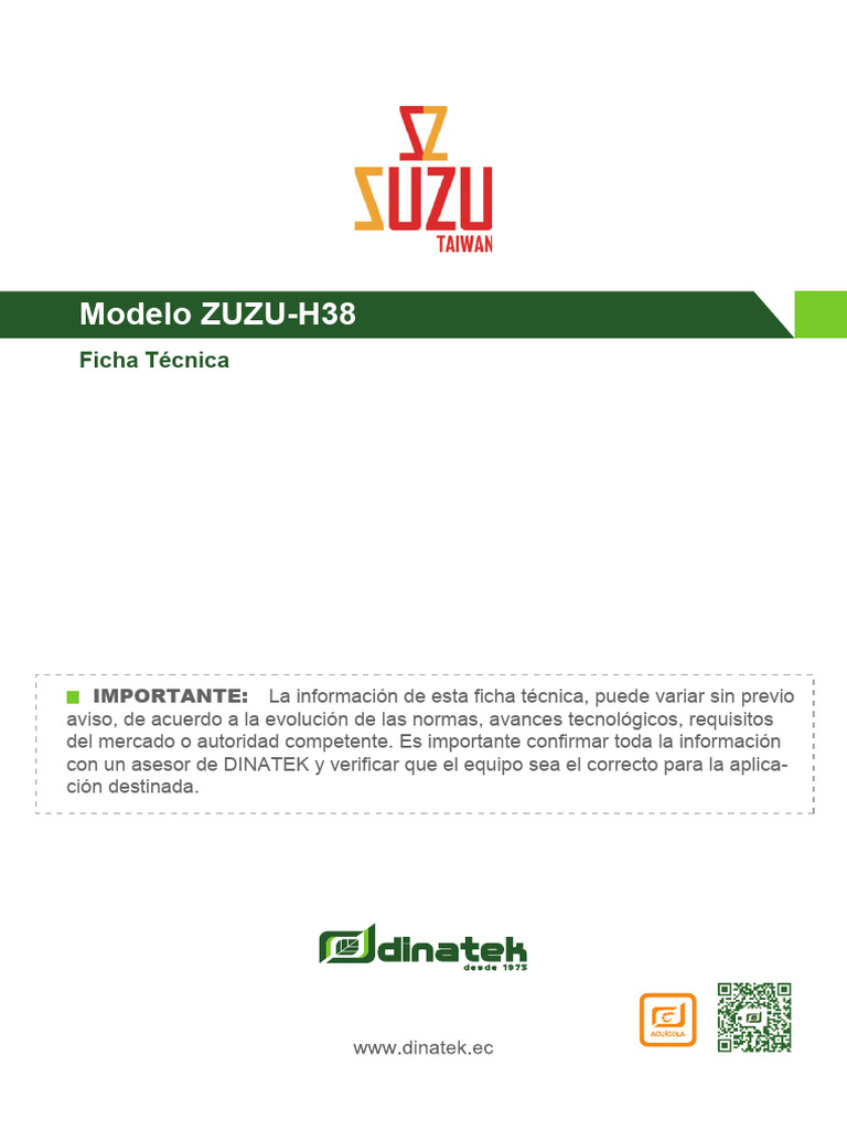 FAIR6-Ficha-Aireador-Trifasico-H38-FULL | PDF