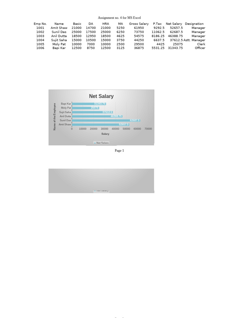 It Excel Assignment | PDF