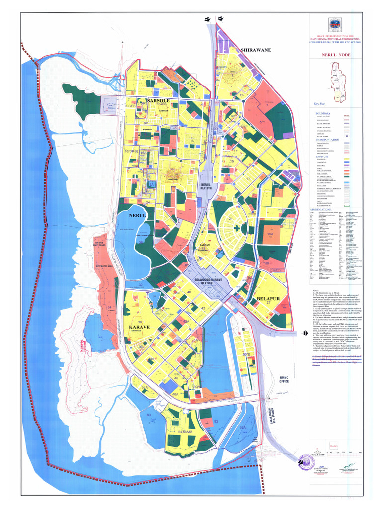 Nerul Navi Mumbai Map | PDF
