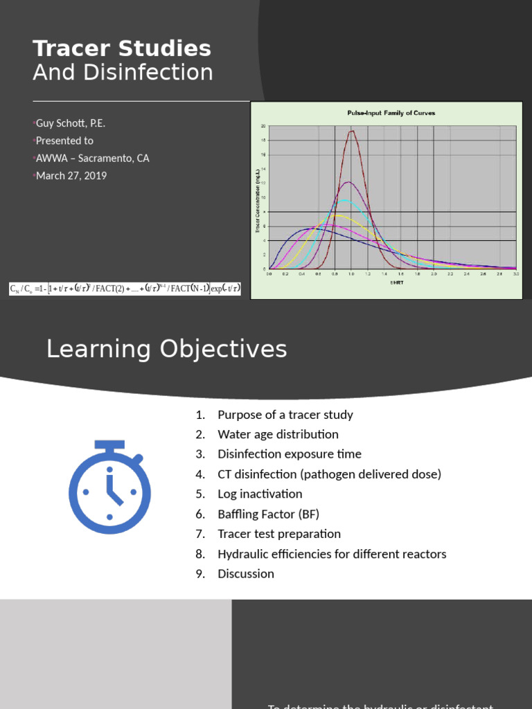 2019 Tracer Studies Drinkingwater Awwa | PDF | Chemical Engineering | Environmental Science