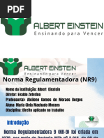Norma Regulamentadora No. 9 (NR-9) - Ministério Do Trabalho e Emprego | PDF