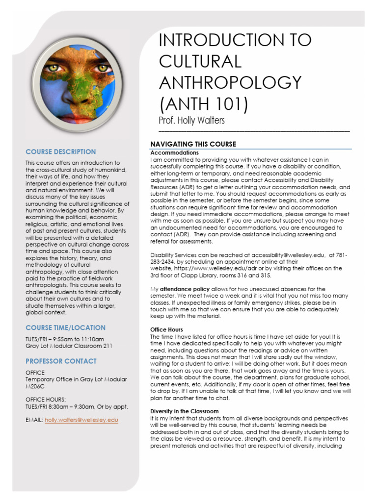 Introduction to Cultural Anthropology | PDF | Anthropology | Ethnography