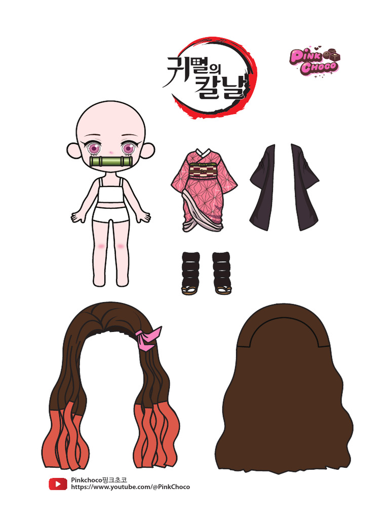 Nezuko Paperdoll | PDF
