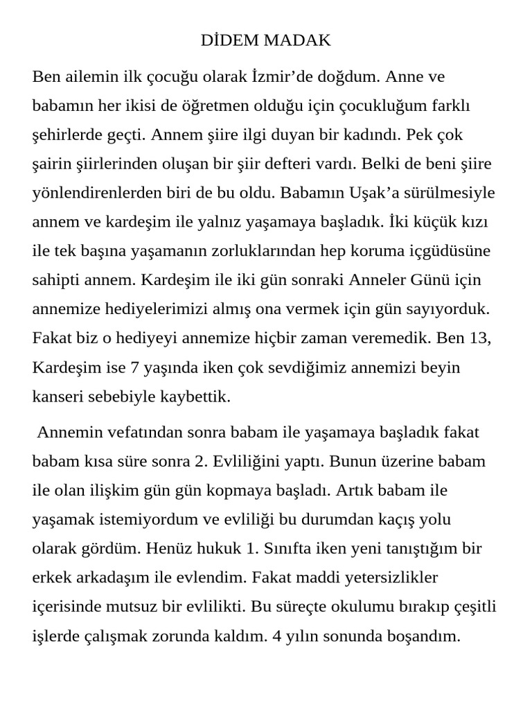 Didem Madakk | PDF