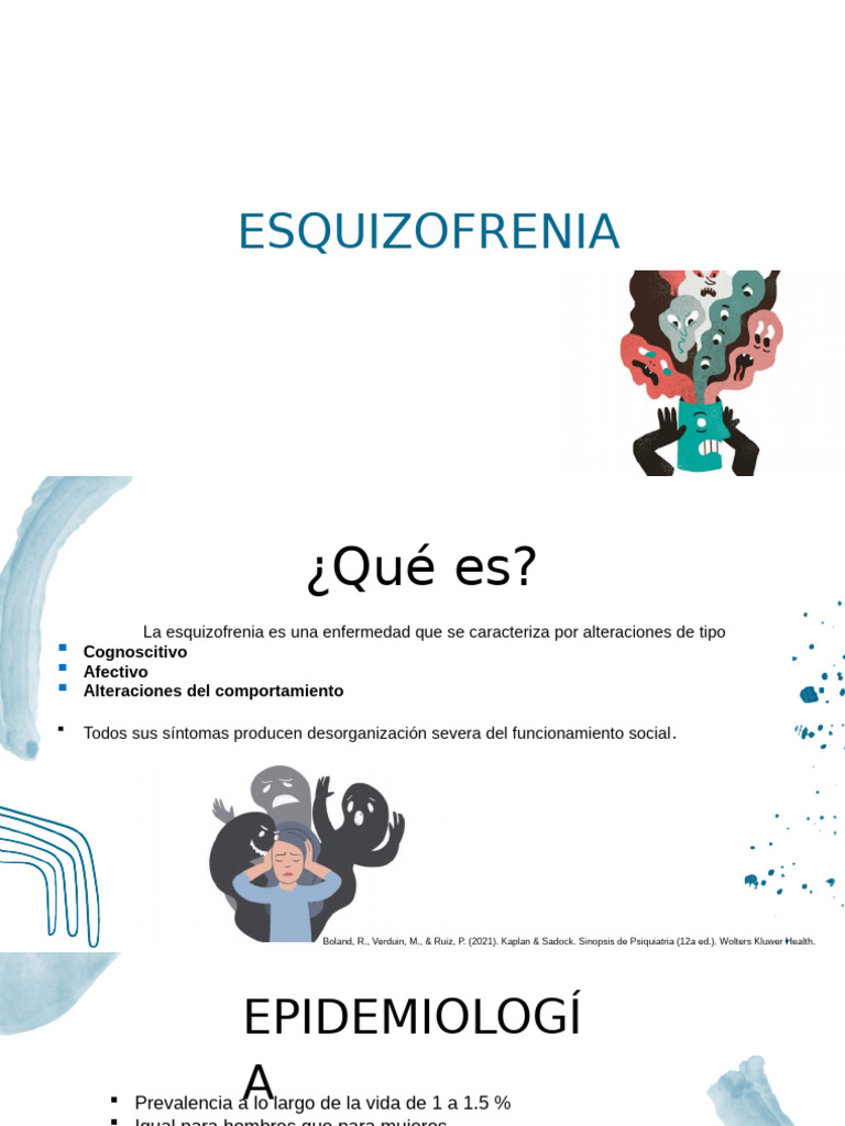Esquizofrenia: síntomas y tratamiento | PDF | Esquizofrenia | Antipsicótico