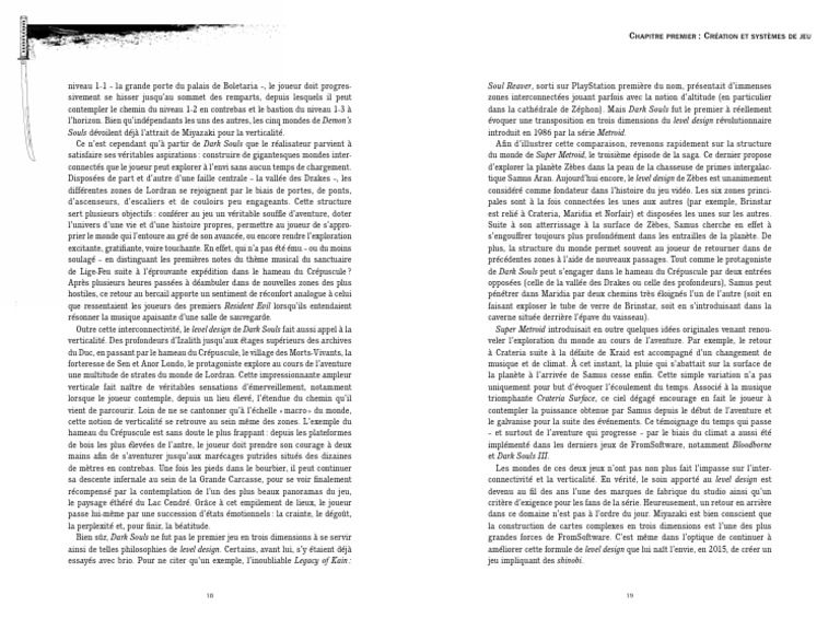 Level Design et Verticalité dans Dark Souls | PDF | Gaming