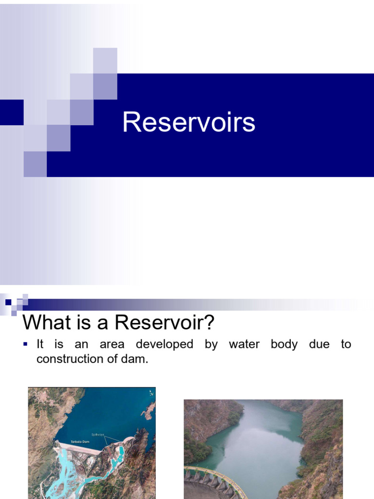 Lec 10 | PDF | Reservoir | Dam