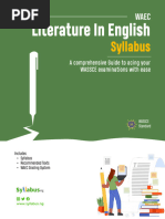 Waec Literature Books For 2021 To 2025 | PDF