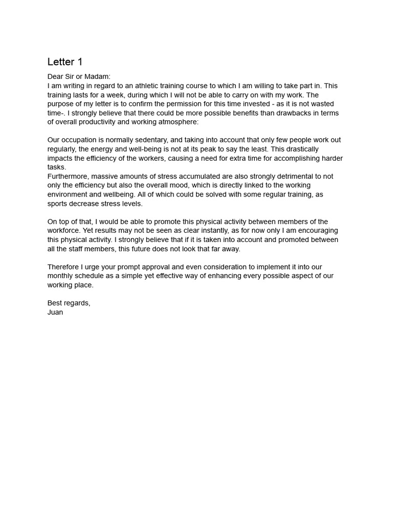 English C2 Letter Writings | PDF | Psychology | Behavioural Sciences