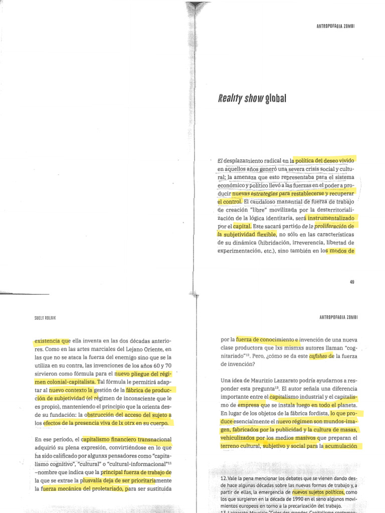 ROLNIK Caps de Antropofagia Zombie (49-70) | PDF