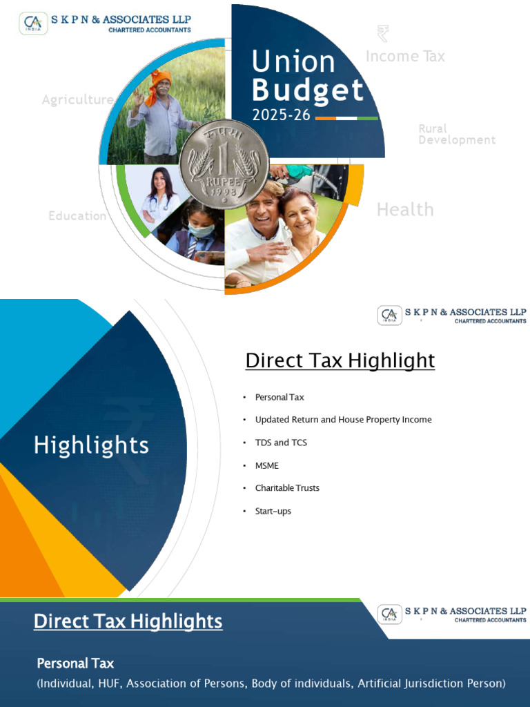 Final - Budget GST - Updated - Highlights 20251 | PDF | Taxes ...