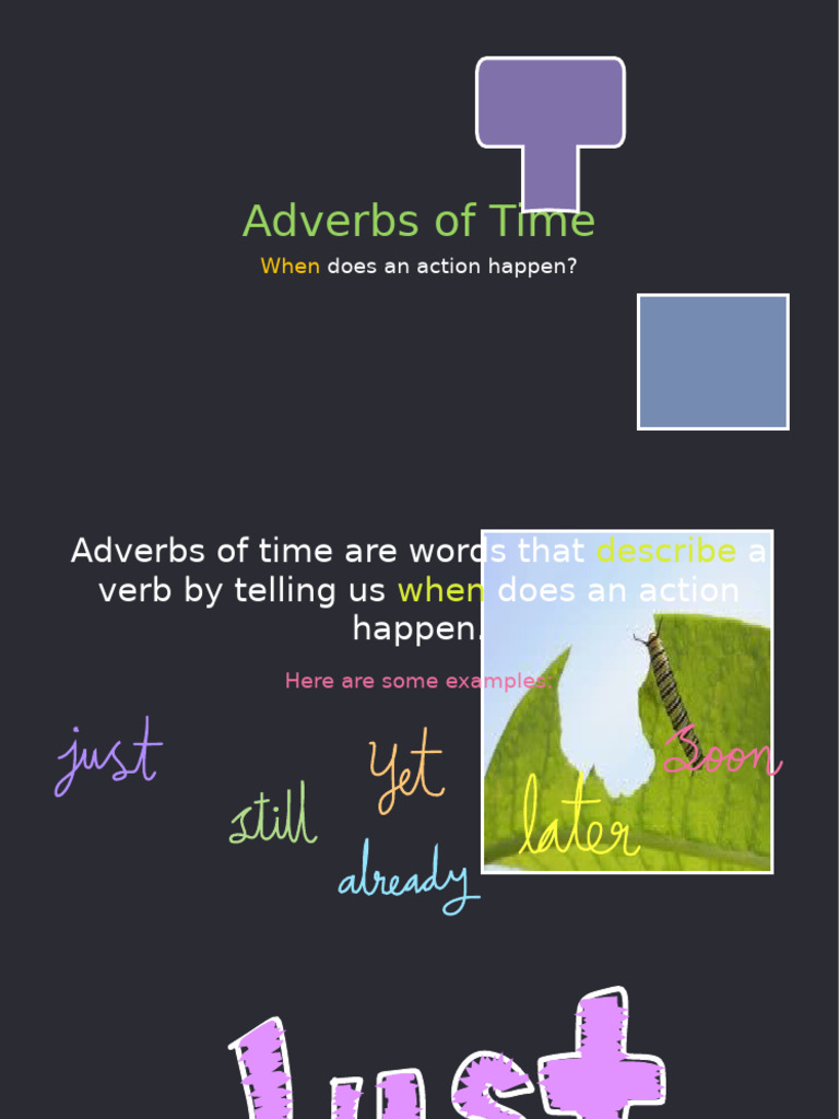Understanding Adverbs of Time | PDF