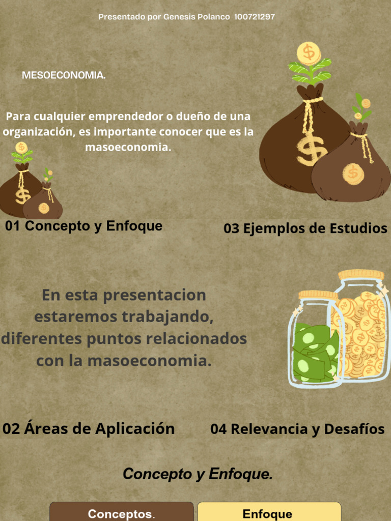 Presentación, Genesis Polanco. | PDF | Ciencias económicas | Business