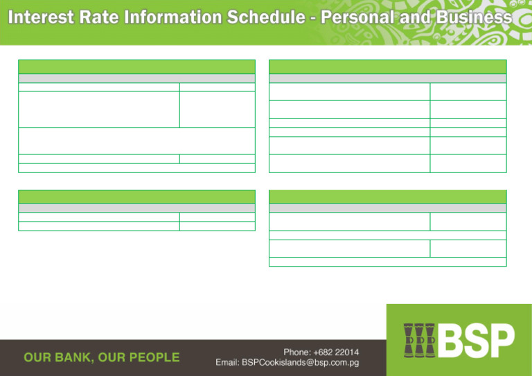 Interest Rates Information | PDF | Interest | Transaction Account