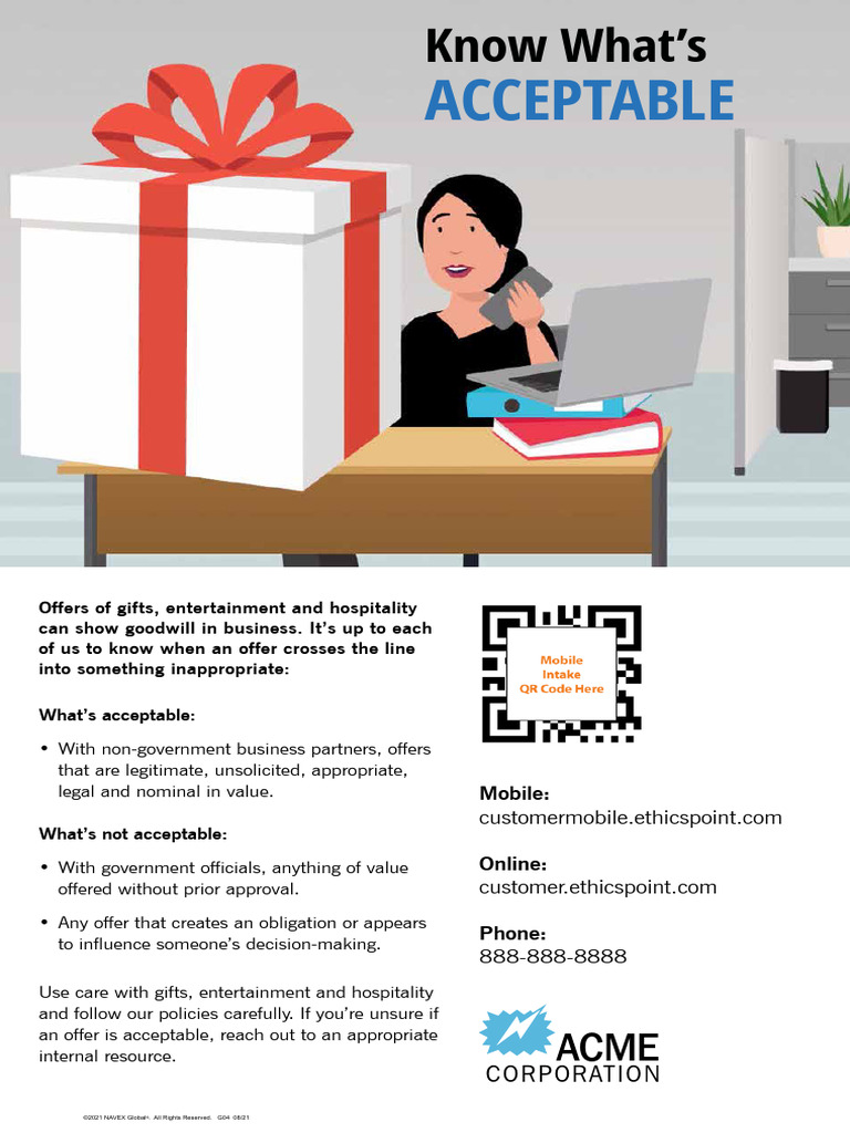 Whats Acceptable English Poster | PDF