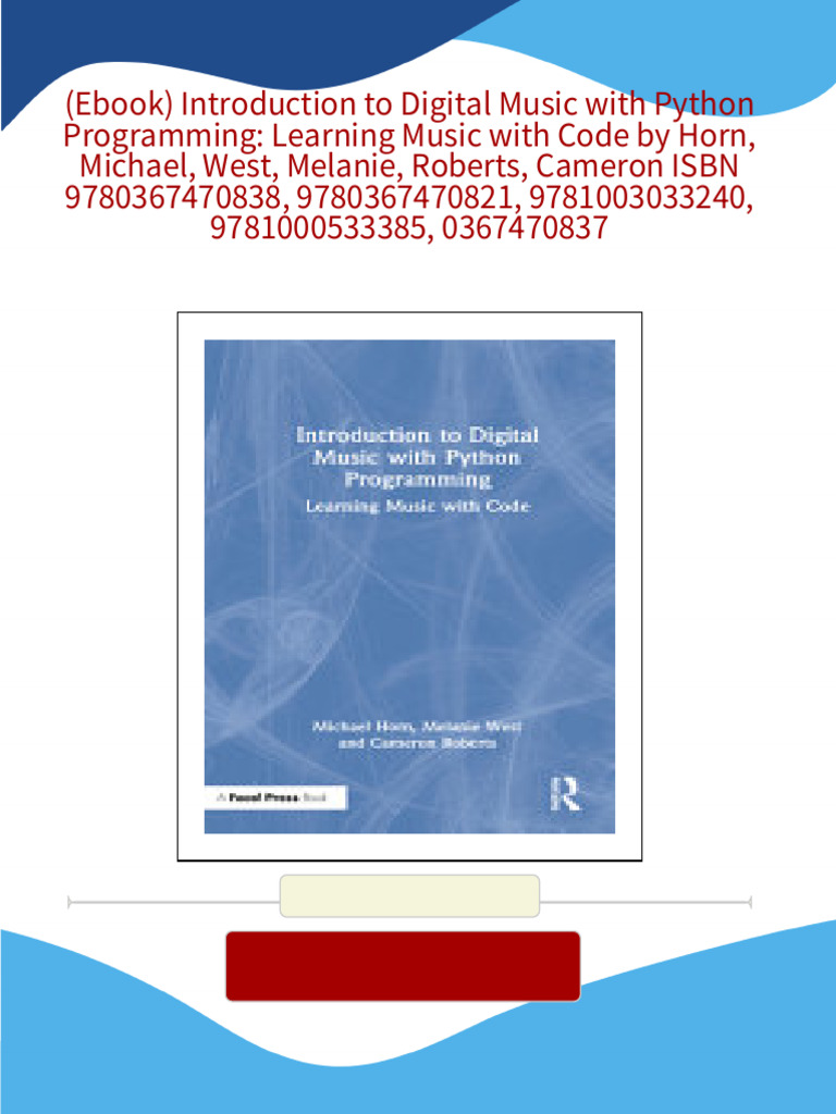 With-Python-Programming-Learning-Music-With-Code-37322724: Dowload Ebook | PDF | Chord (Music ...