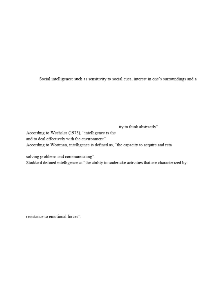 1.3 Intelligence | PDF | Intelligence Quotient | Wechsler Adult ... 1.3 Intelligence | PDF | Intelligence Quotient | Wechsler Adult ...