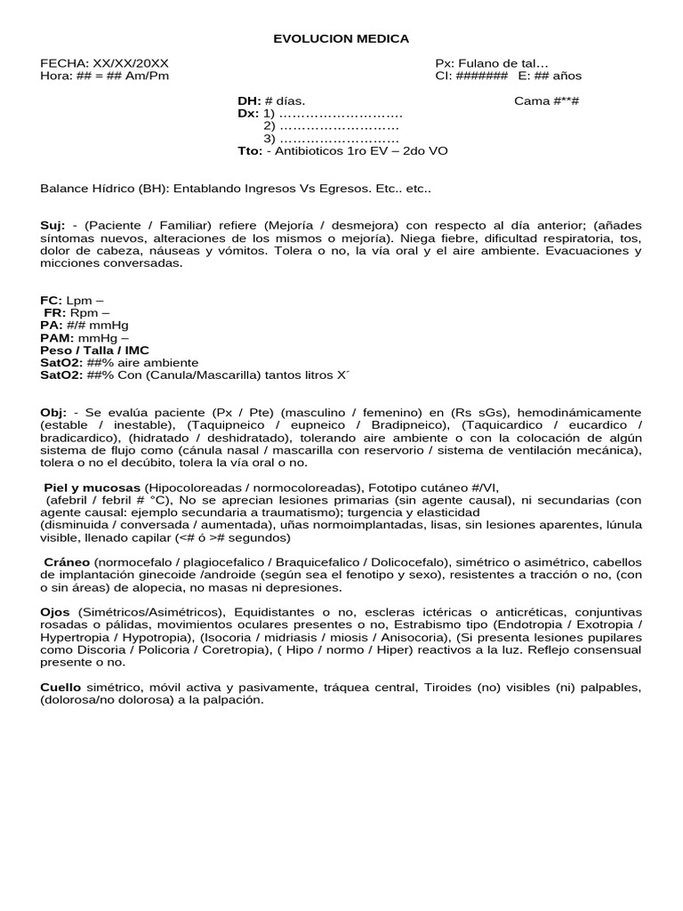 Evolucion Medica | PDF