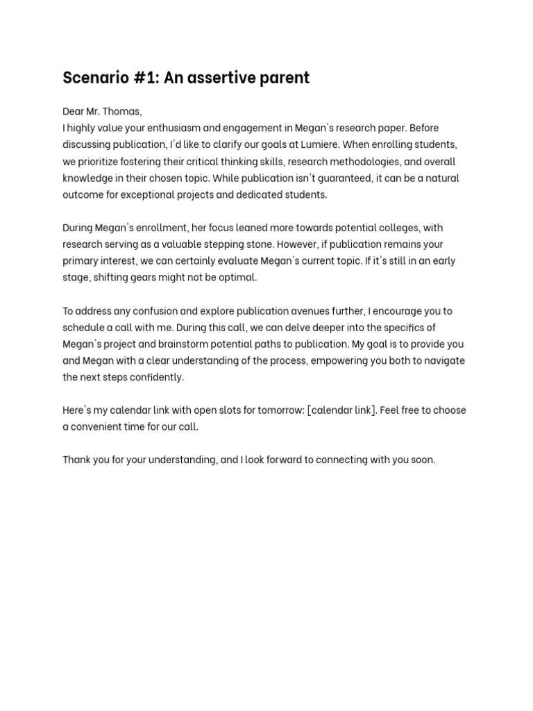 Written Assignment - Lumiere Program Manager | PDF | Mentorship | Learning