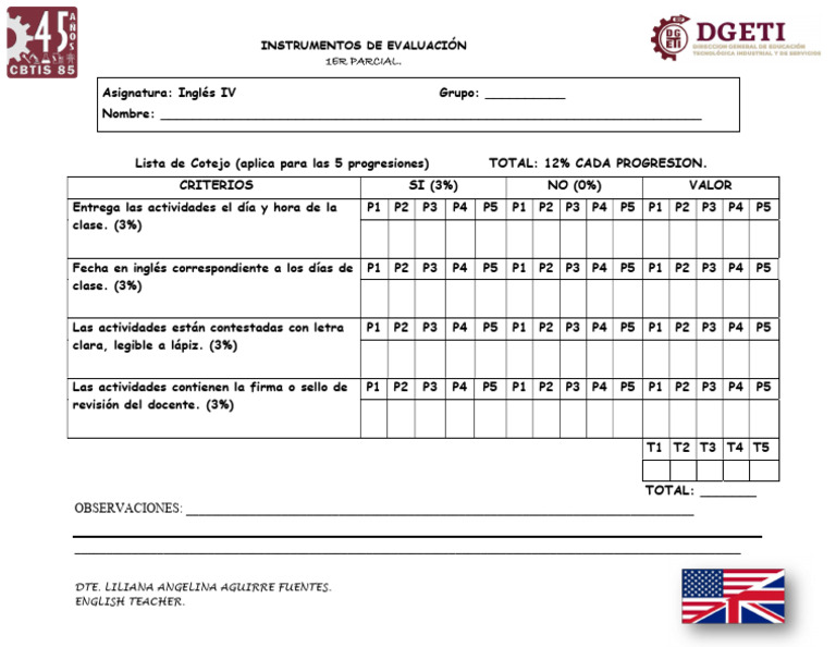 Evalu. Sheet 1.1 | PDF