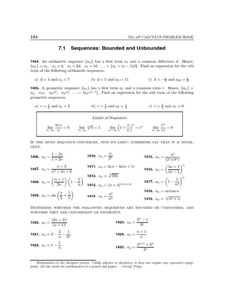Vdocuments - MX - Ap Calculus Problem Book 4th Ed PDF | PDF | Analysis ...