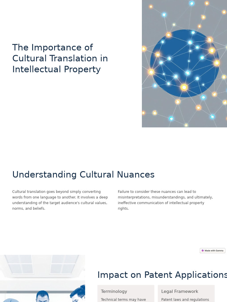 Cultural Translation in Intellectual Property | PDF | Translations ...