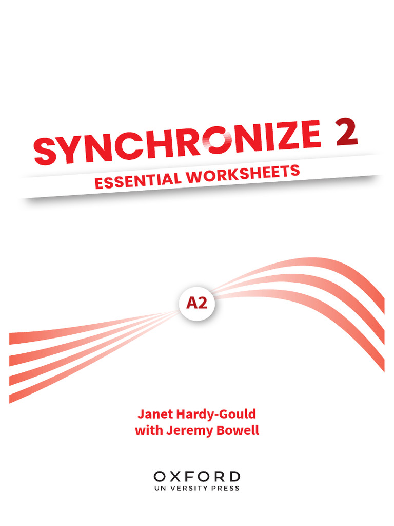 Lucía Morer Cid - Synchronize2 - Essential - Worksheets | PDF