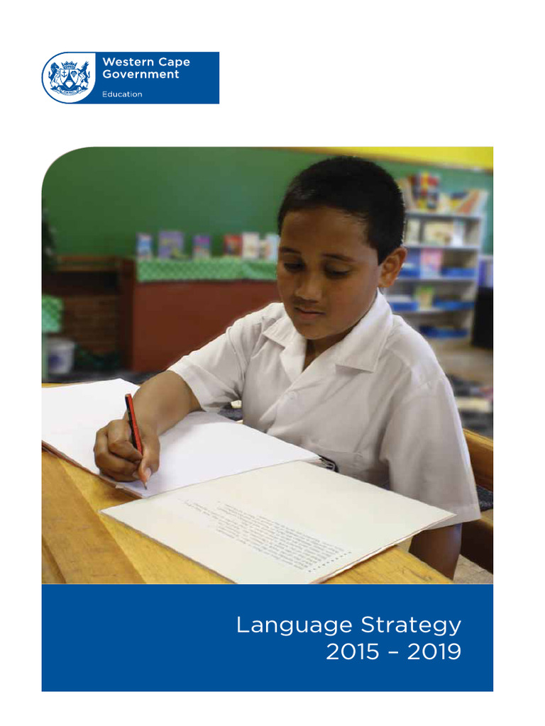 WCED Language Strategy Overview 2015-2019 | PDF | Educational ...