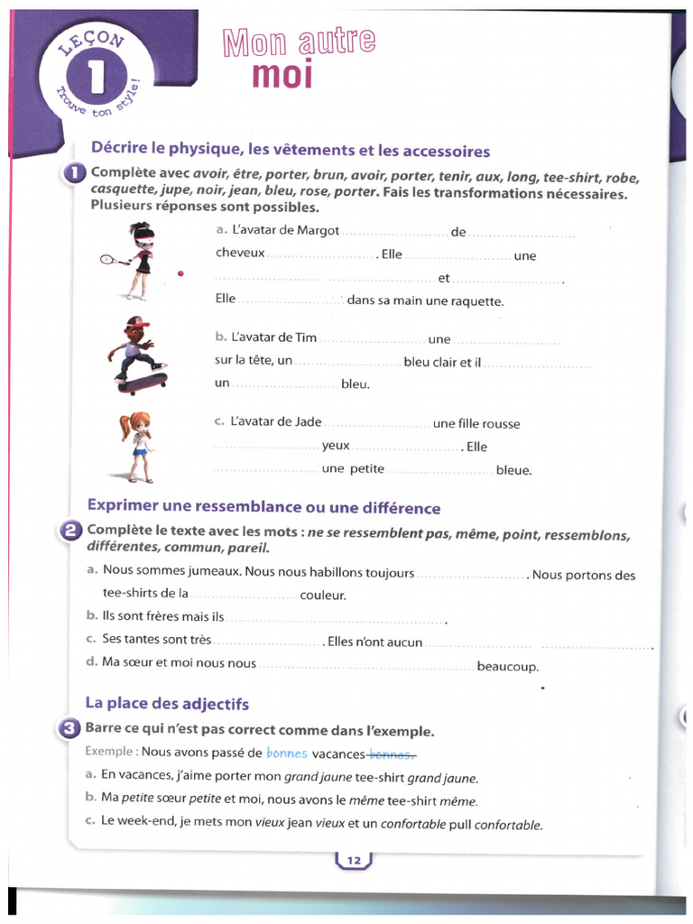 Module 2 Adosphère 3 - Cahier D'activités | PDF
