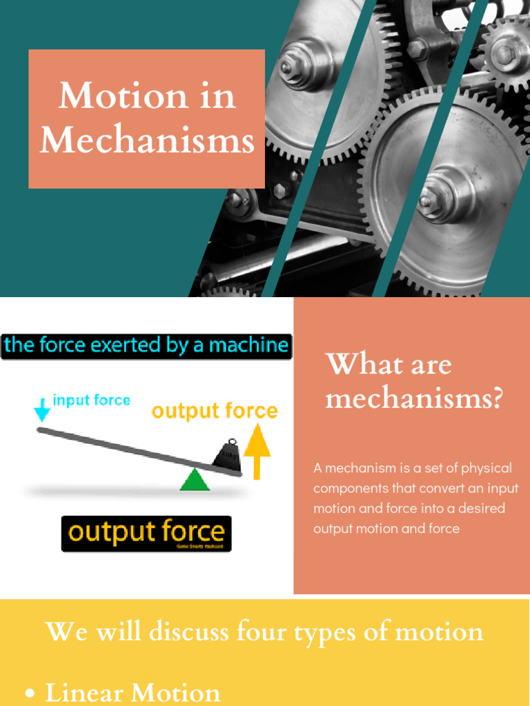 Motion in Mechanisms | PDF