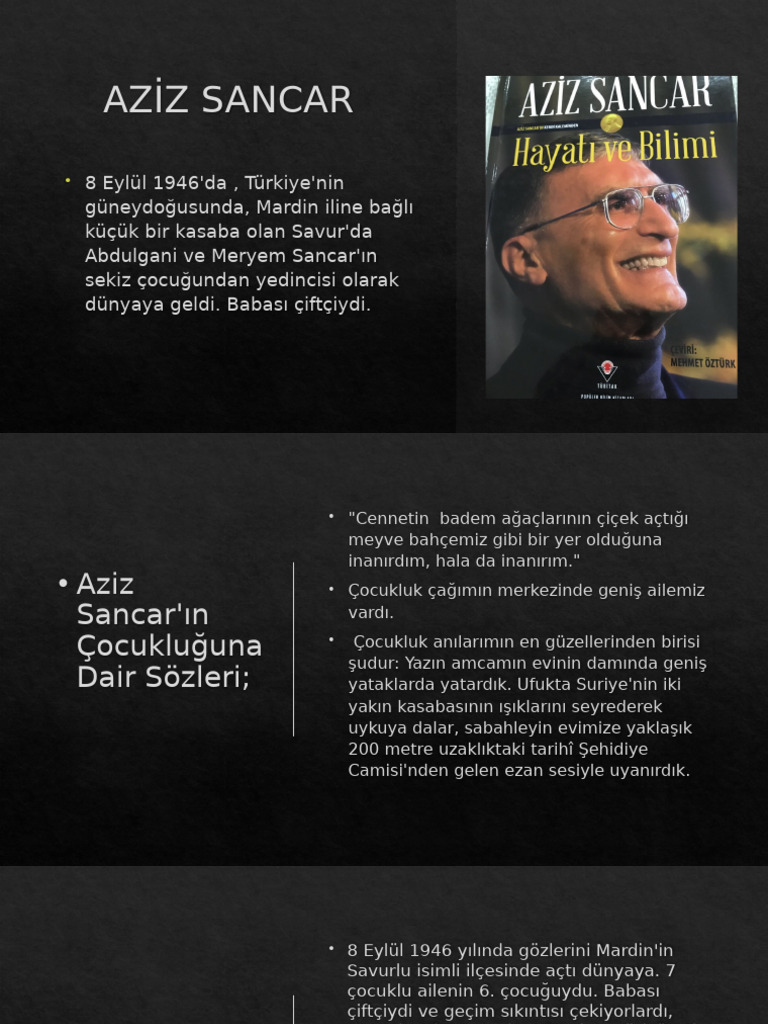 Aziz Sancar | PDF