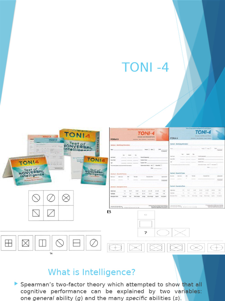 TONI 4 13042020 045052pm | PDF | Intelligence Quotient | Intelligence