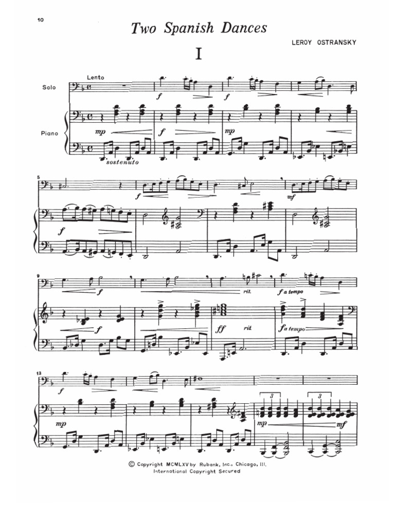 Two Spanish Dances | PDF