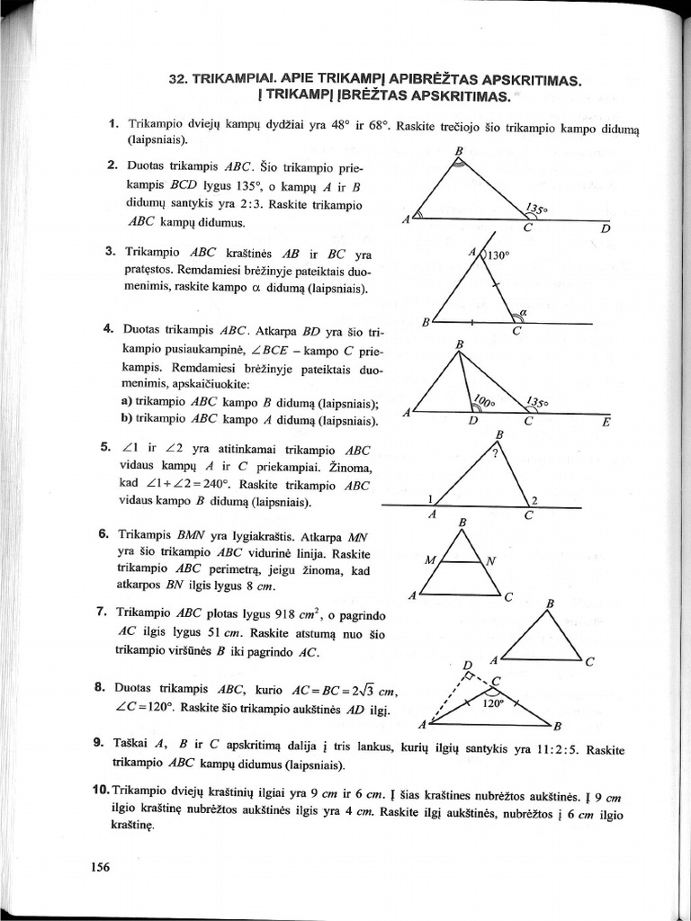 Trikampiai | PDF