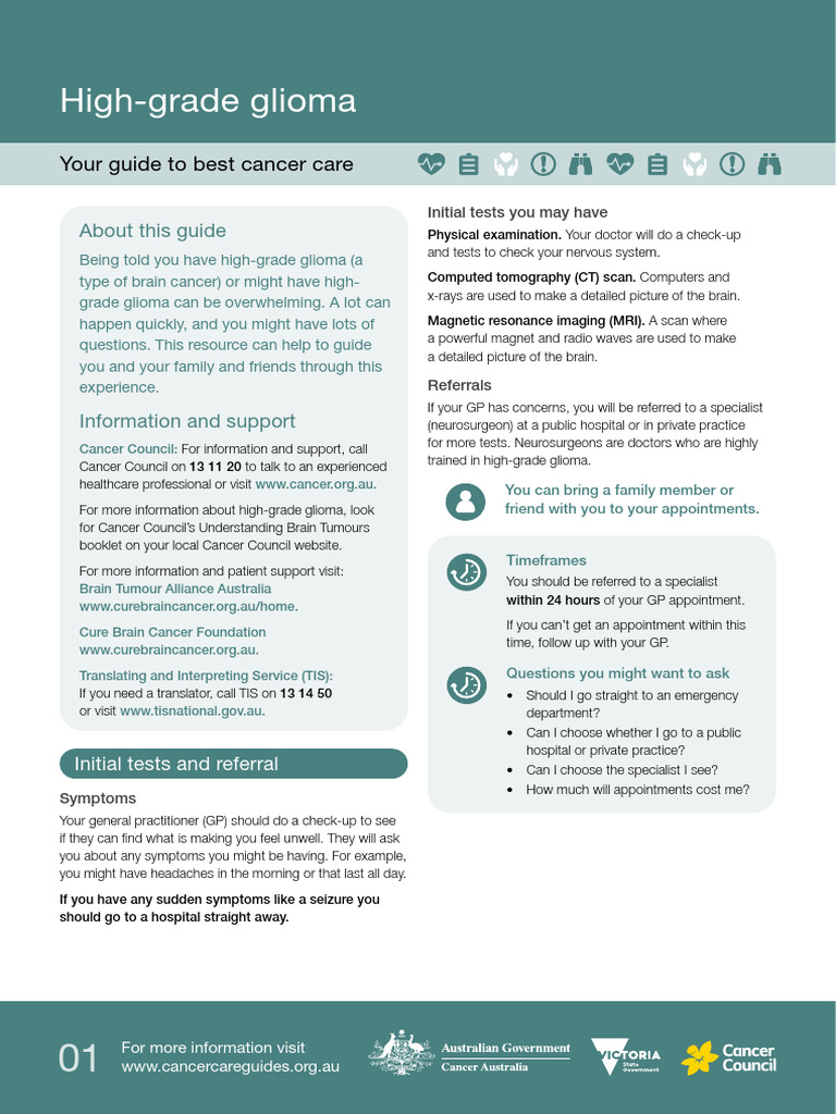 High Grade Glioma English | PDF | Cancer | Glioma