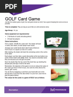 Swoop Rules | PDF | Playing Cards | Card Games