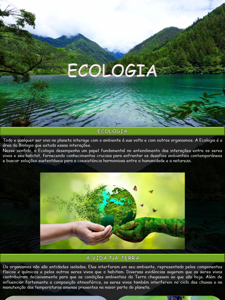 Interações Ecológicas: Nicho e Habitat | PDF | Florestas | Parasitismo