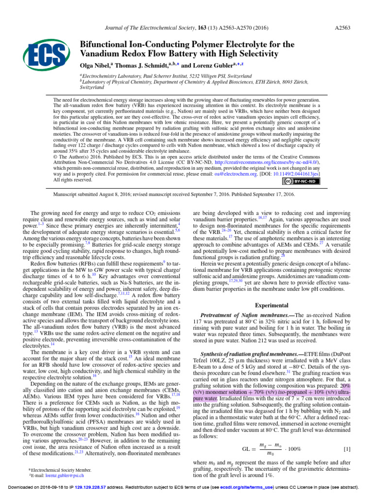 Bifunctional Ion Conducting Intro | PDF | Applied And Interdisciplinary Physics | Chemistry