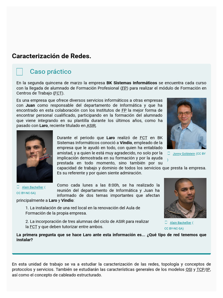 Caracterización de Redes | PDF | Red de computadoras | Topología de la red