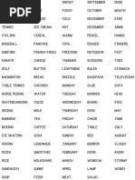 Divergent Naming Tasks | PDF