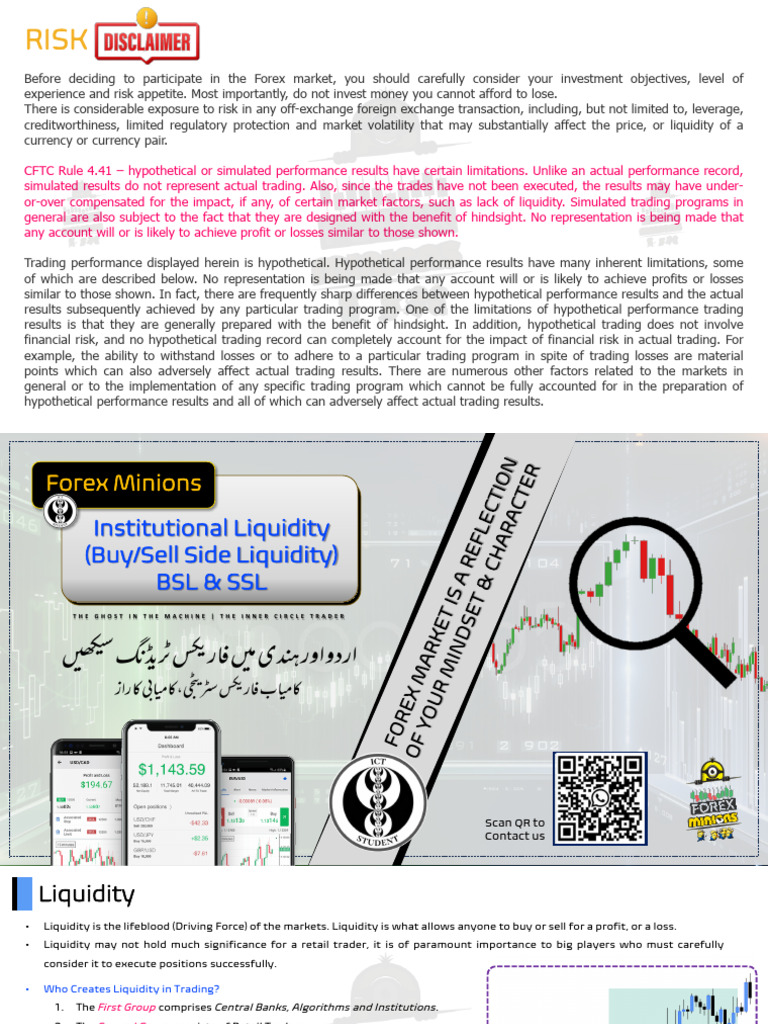 02 - Institutional Liquidity | PDF | Order (Exchange) | Foreign ...