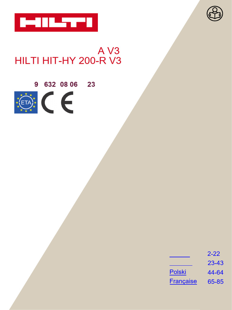 ETA 19 0632 HIT HY 200 A R V3 With HIT Z Anchor Approval Document ASSET ...