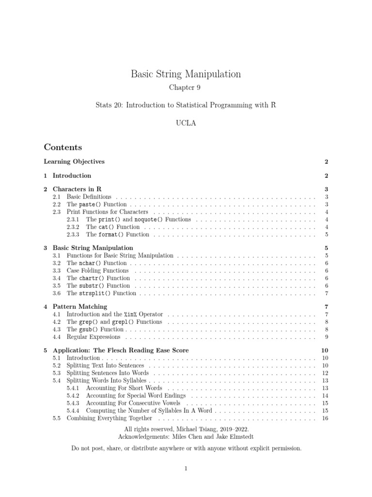 Chapter 9 | PDF | Regular Expression | String (Computer Science)