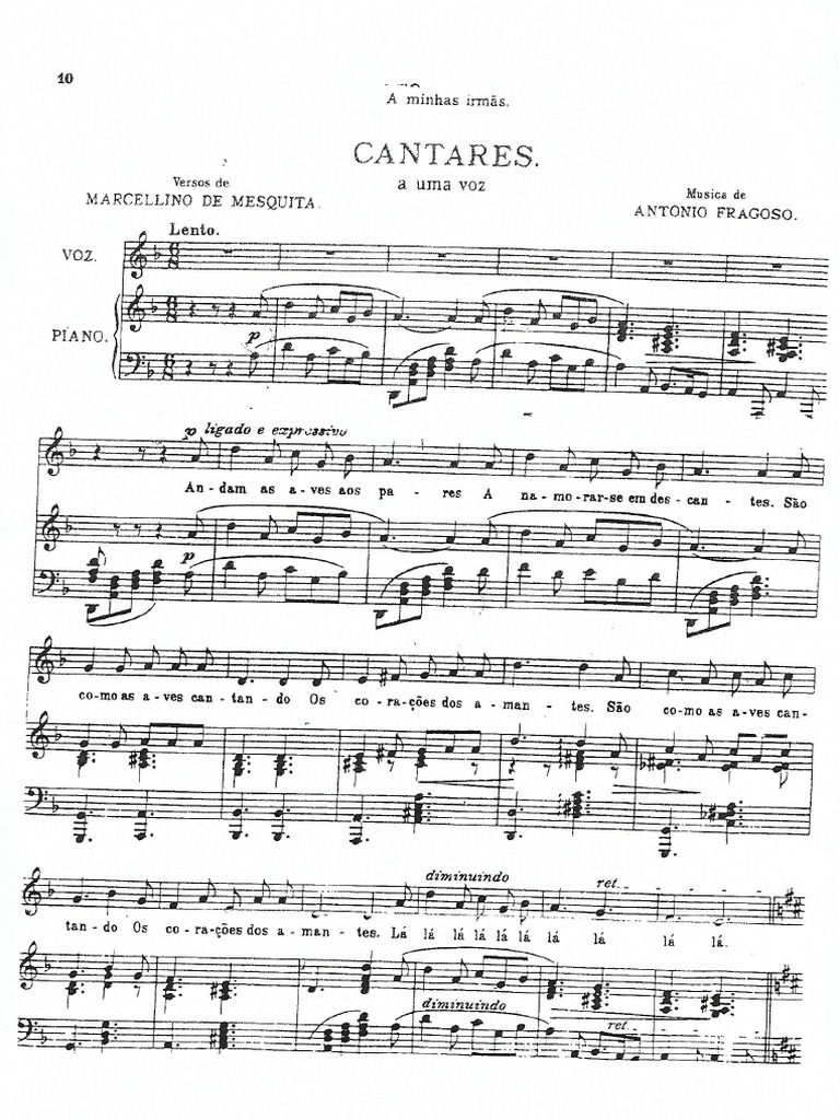 A Fragoso Cantares | PDF