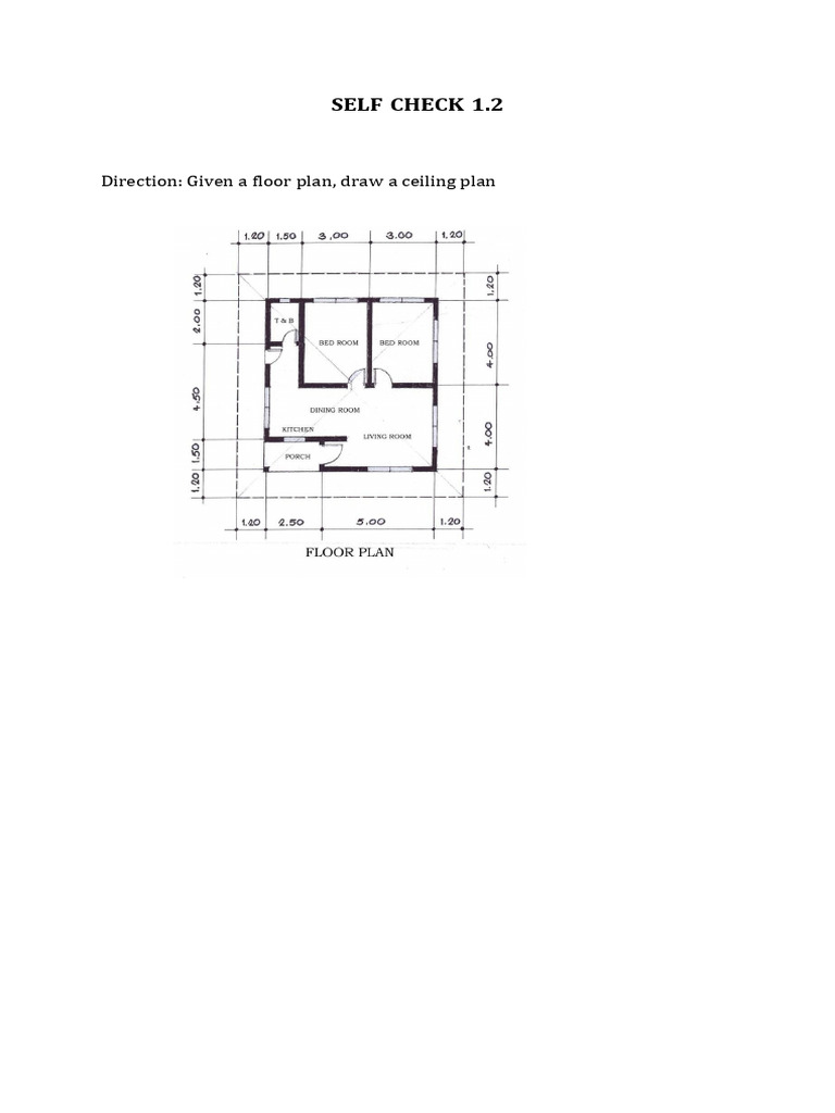 Ceiling Plan Self-Check | PDF