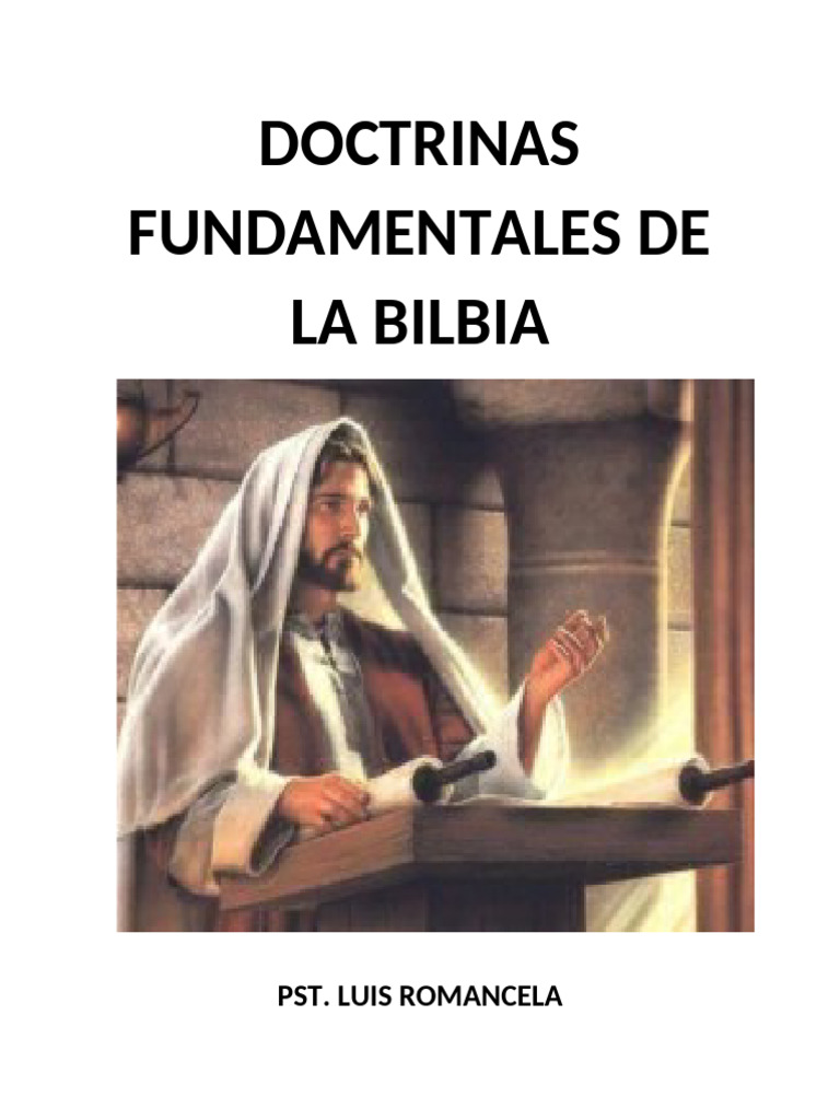 Doctrinas Fundamentales de La Biblia | PDF | Trinidad | La resurrección de Jesús