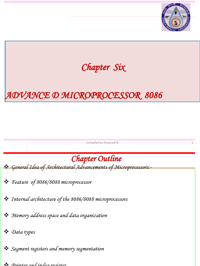 Chapter - Six - of - Microprocessor and AL Slide | PDF | Central ...